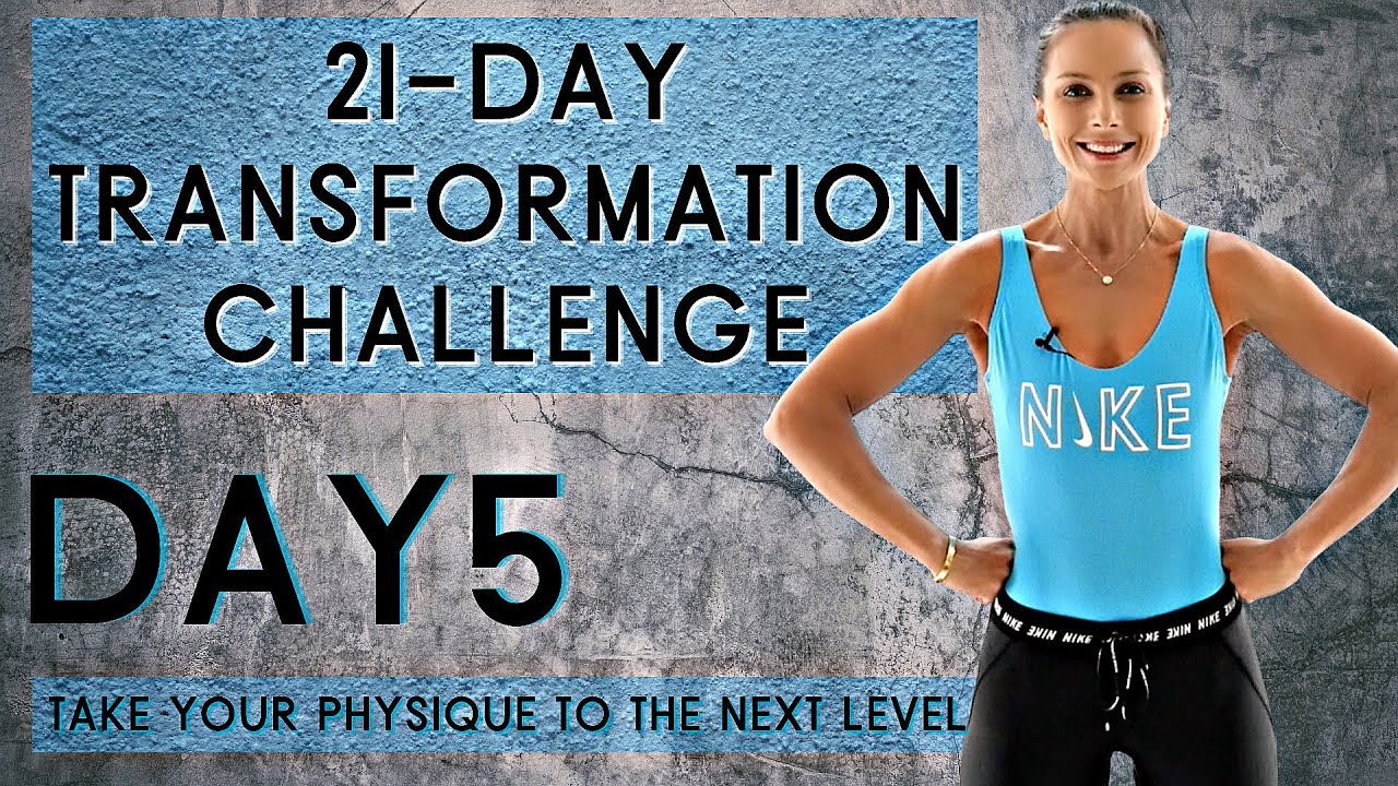 Full Body High Intensity PILATES HIIT Workout | 21-DAY TRANSFORMATION ...