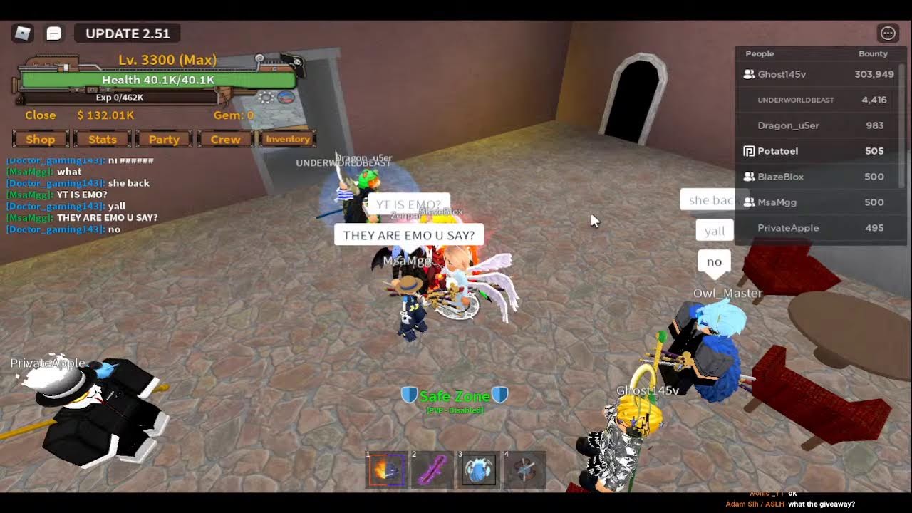 Giving Away Free Legacy Pose or Fruit Bag in King Legacy - YouTube