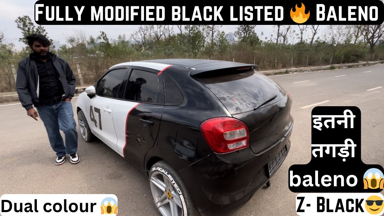2 Lakh 10 हजार के challan 😱|| इसके जैसी modified mafia baleno कही नहीं ...