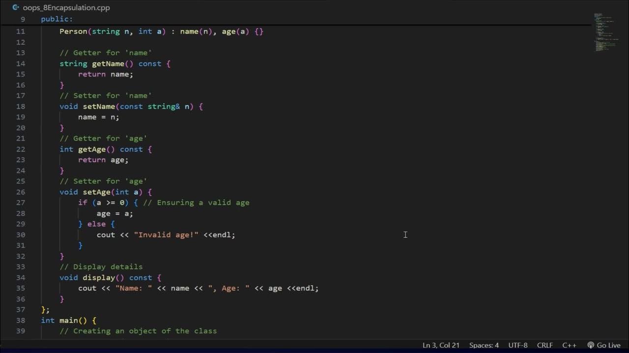 Object-Oriented-Programming(Practice )-14 - YouTube
