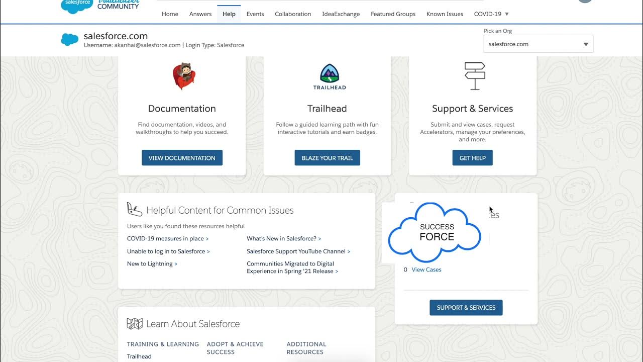 How to create a Salesforce Support Case - YouTube