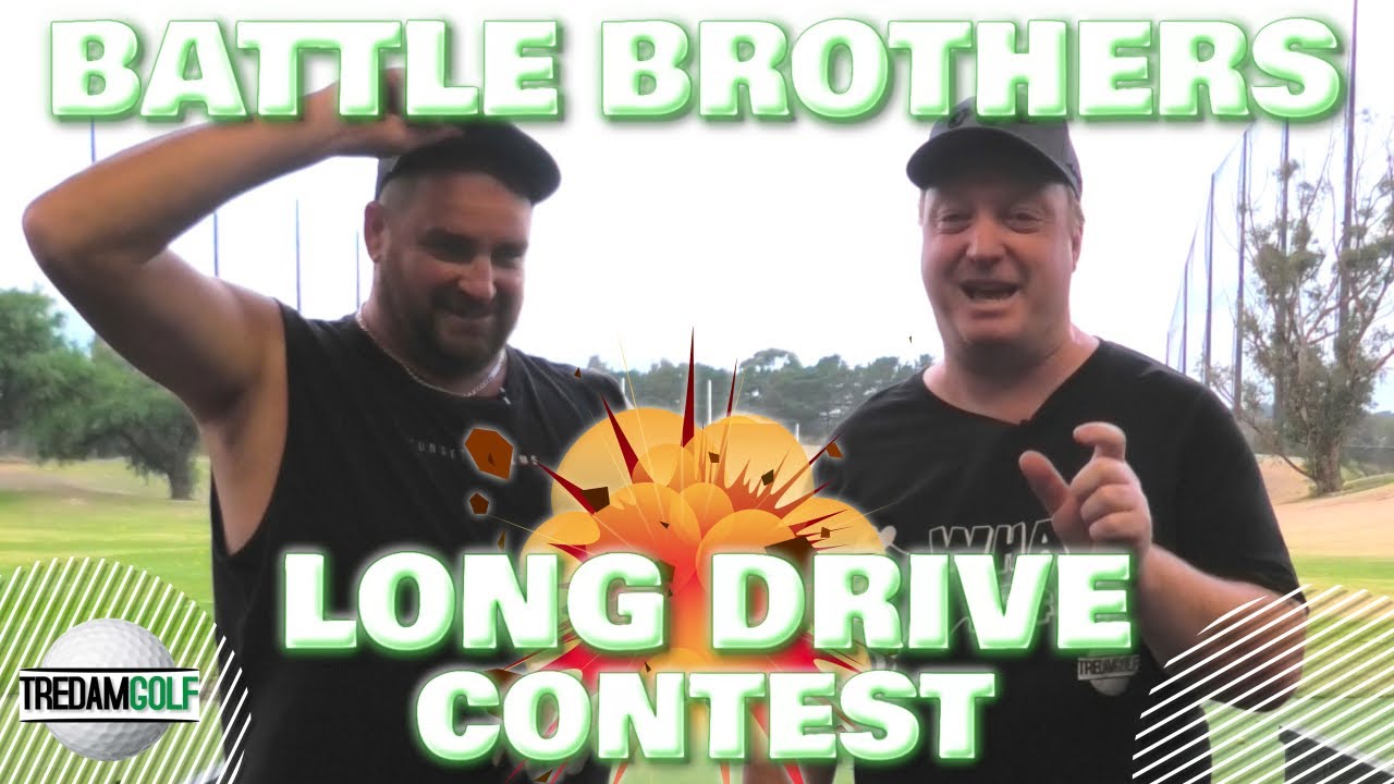 BATTLE BROTHERS: Long Drive Golf Contest - YouTube