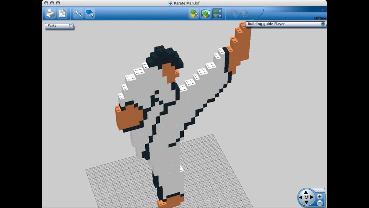 10th LEGO Tutorial Special: How To Build A Lego Karate Man - YouTube
