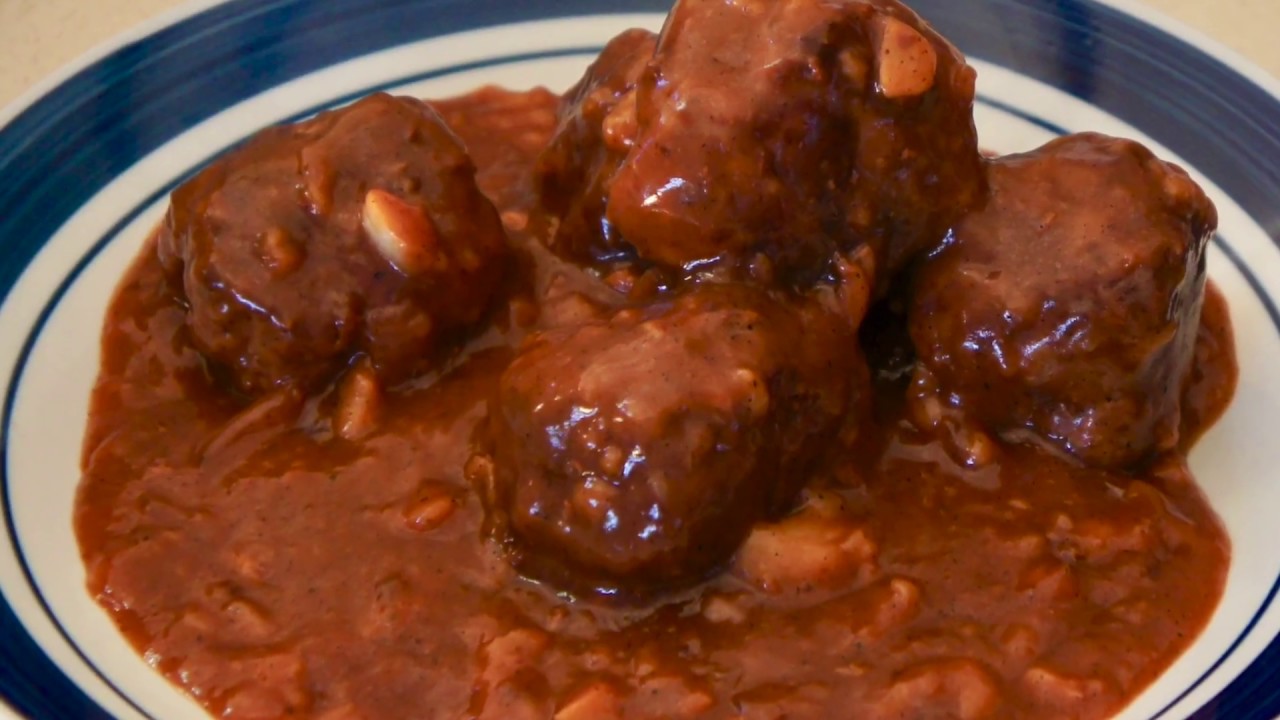 SWEET AND SOUR BOLA BOLA IN A THICK SAUCE - YouTube
