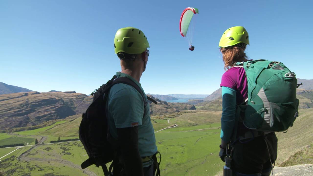 WILDWIRE VIA FERRATA, WANAKA - 1min - YouTube