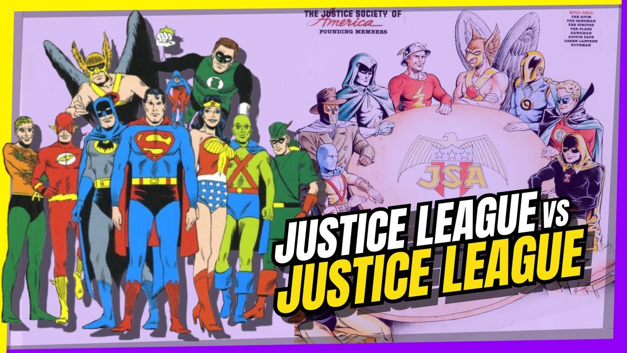 Who Did It Better? Golden Age vs Silver Age Justice League - YouTube