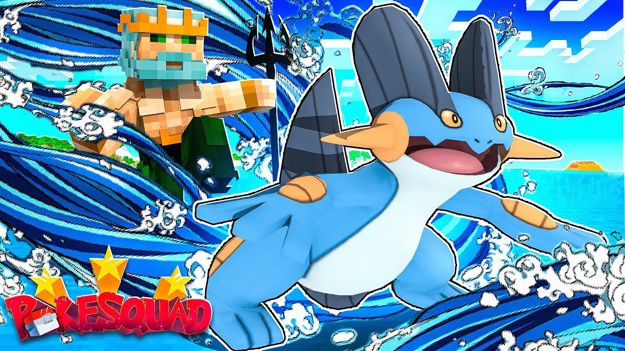 POKÉMON DEUS AQUÁTICO !! Minecraft PokeSquad - YouTube