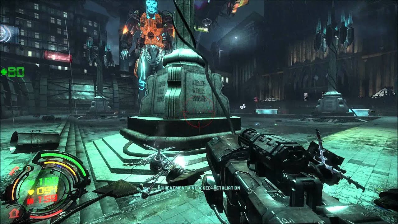 [Hard Reset] Atlas Boss Battle - YouTube