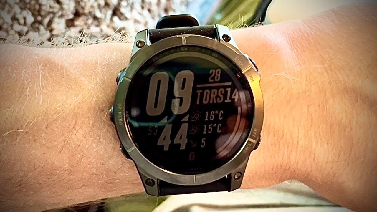 Garmin Fenix 7 Vs 7X Size On 16cm Wrist YouTube
