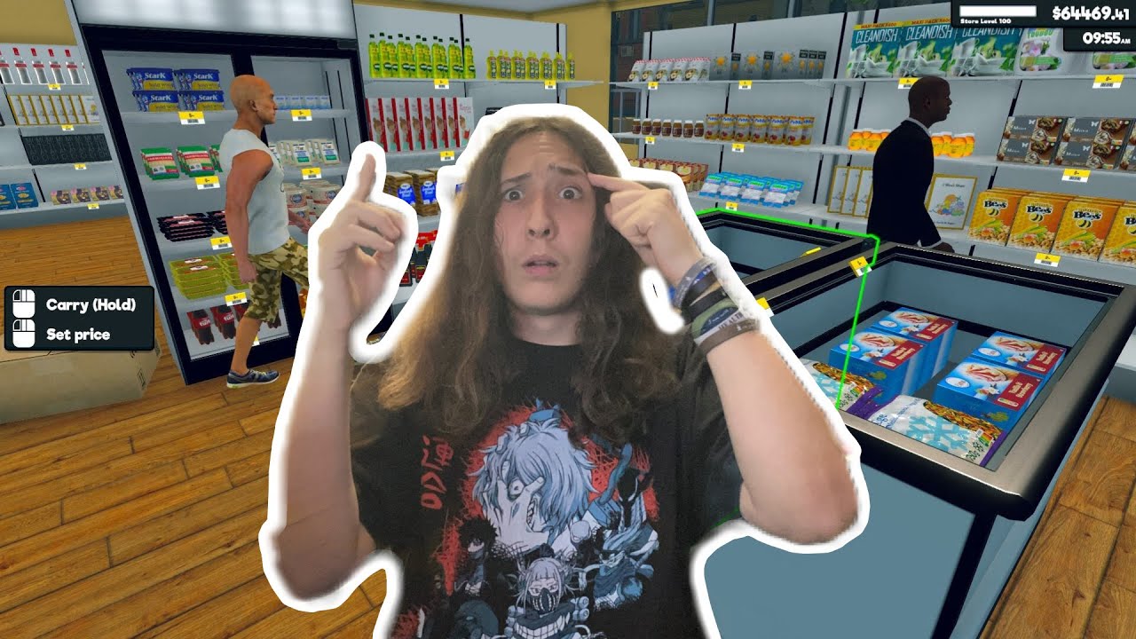 making money / Supermarket Simulator #13 - YouTube