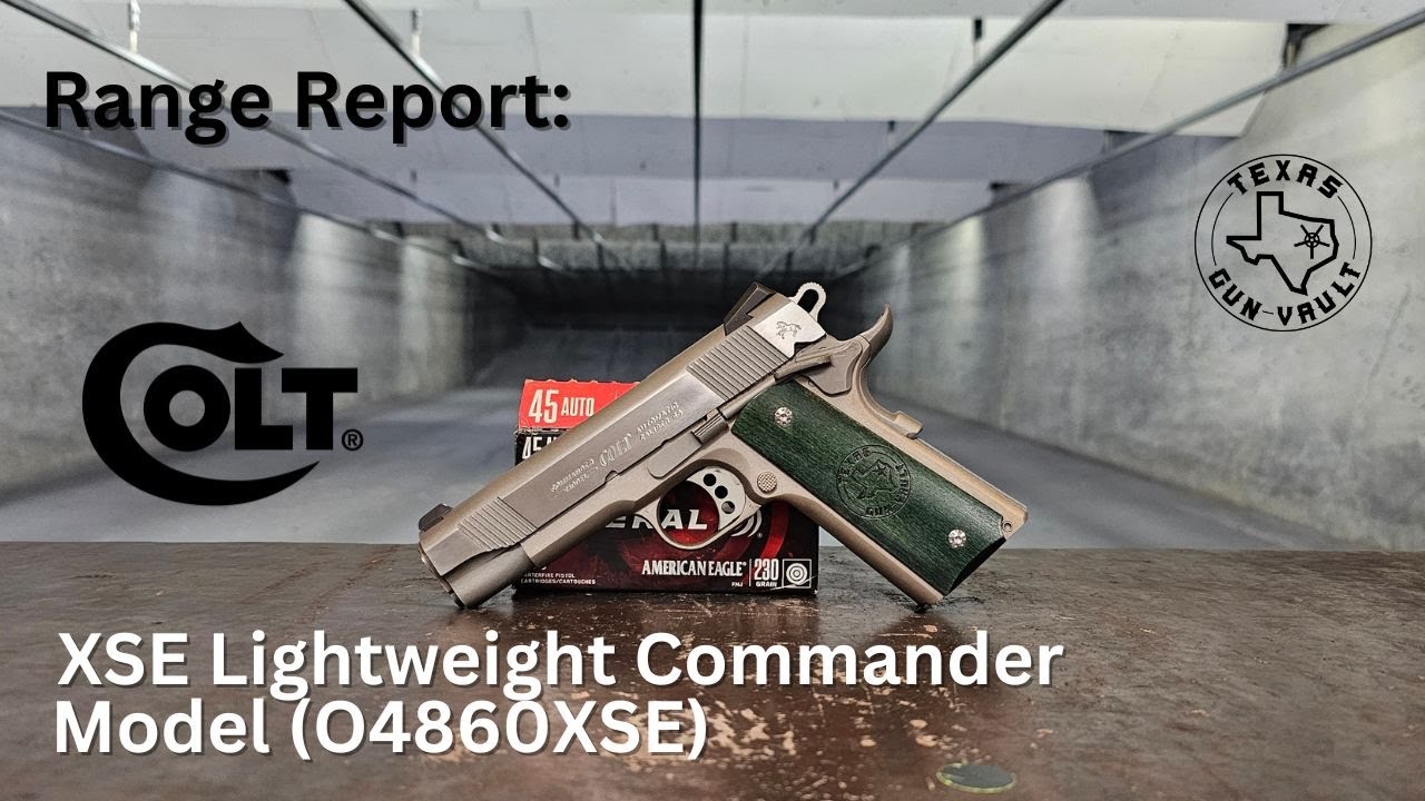 Range Report: Colt XSE Lightweight Commander 1911 - The pistols of my ...