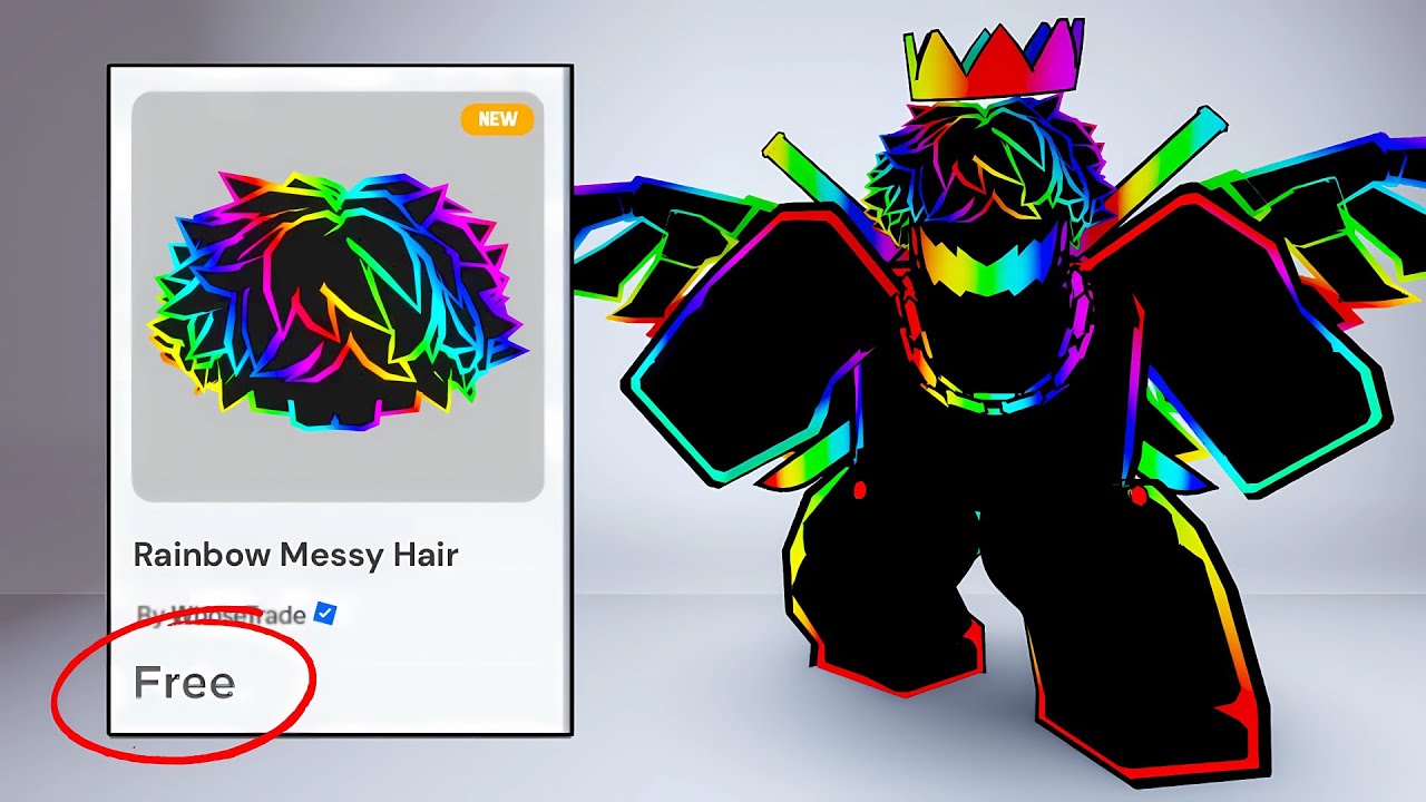 *NEW* 25+ FREE ITEMS & FREE RAINBOW ITEMS ON ROBLOX 2025 - YouTube