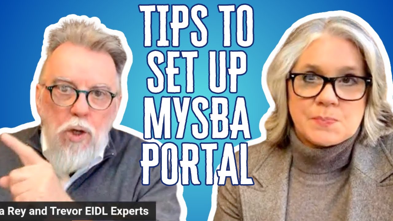 Tips on Setting Up & Navigating NEW MySBA Portal | DEACTIVATED - YouTube
