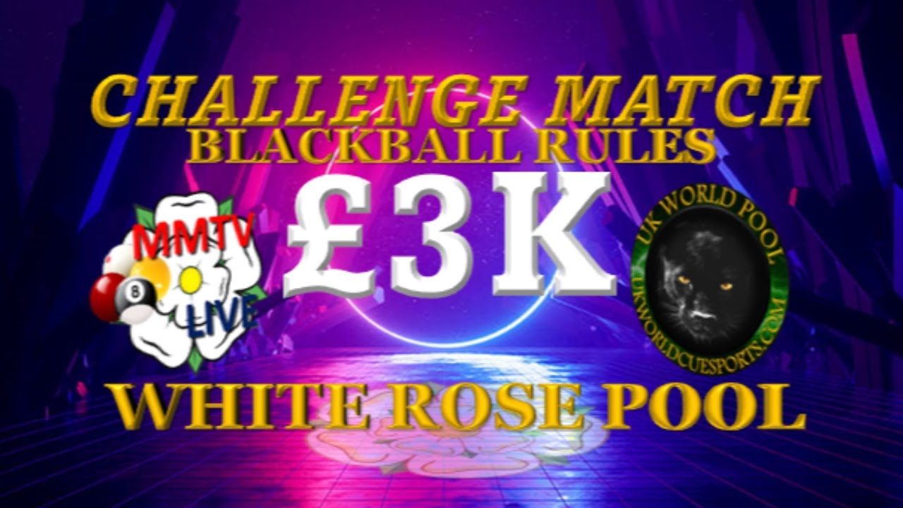 Graham Godfrey v Dale Craine Blackball Rules Race to 21 for £3,200 ...