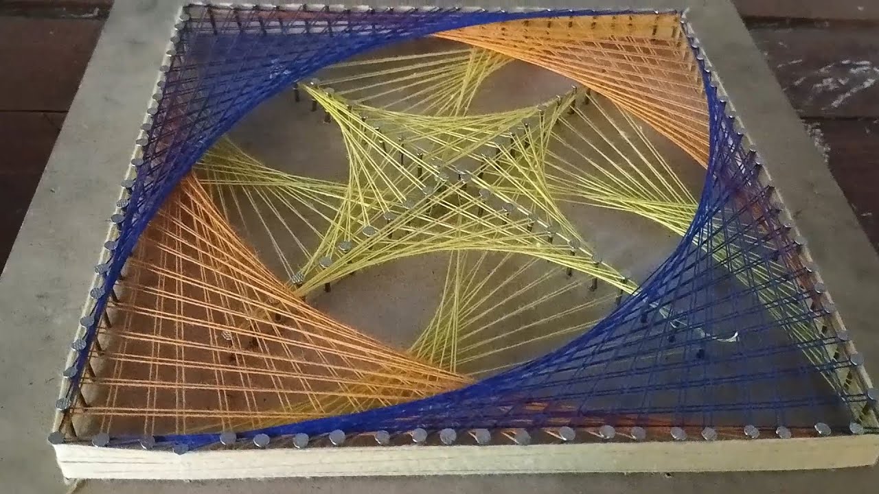 Video Cinematic Pembuatan String ART - YouTube