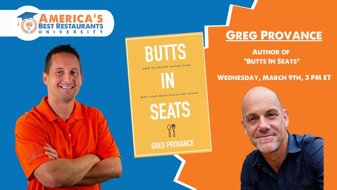 Live With Restaurant Author Greg Provance - YouTube