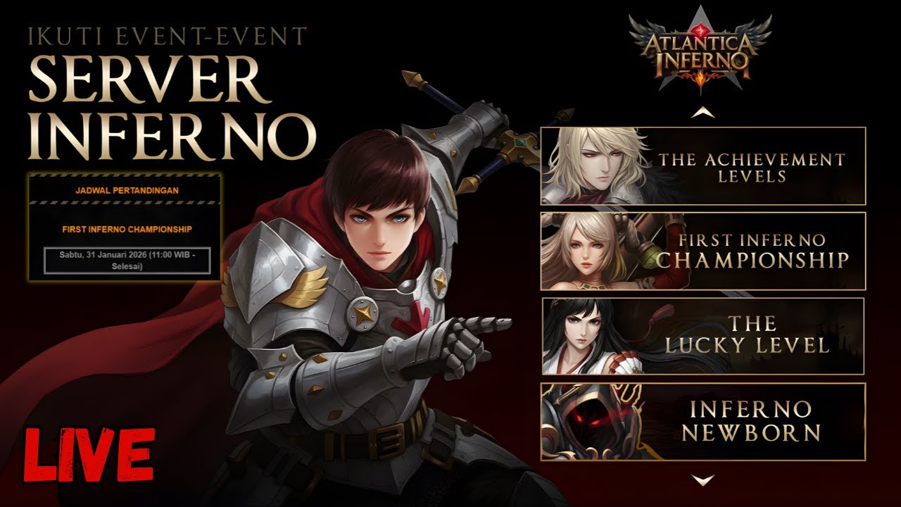 FIRST INFERNO CHAMPIONSHIP SERIES 1 | ATLANTICA REBIRTH INDONESIA - YouTube