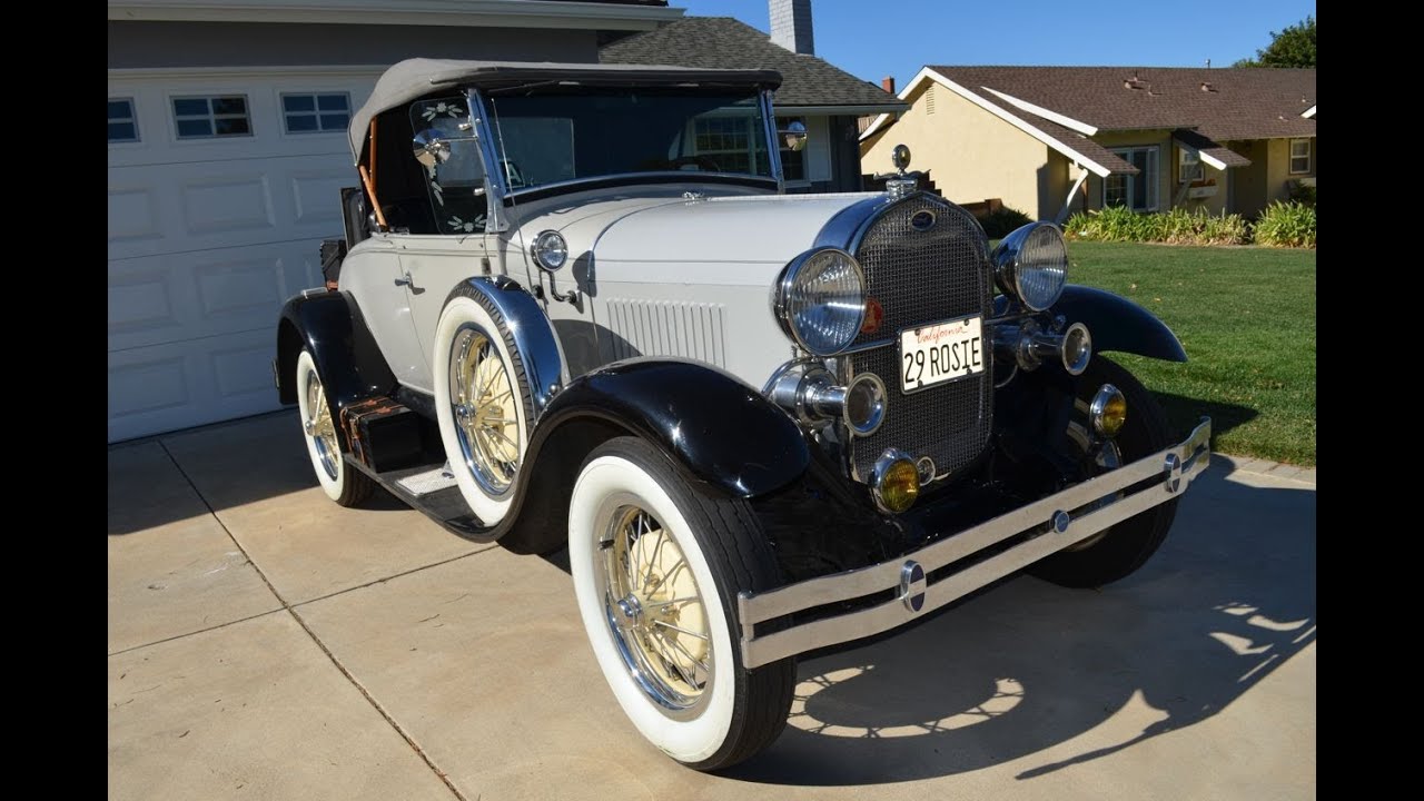 SOLD: 1980 Shay Model A Roadster CA - YouTube