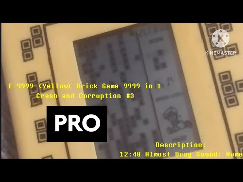 E-9999 Brick Game 9999 in 1 Crash and Corruption Part 3 (2024/09/23) - YouTube