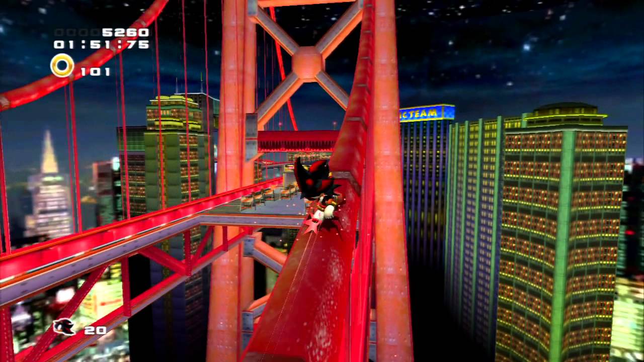 Sonic Adventure 2 (PS3) Radical Highway Mission 5 A Rank - YouTube