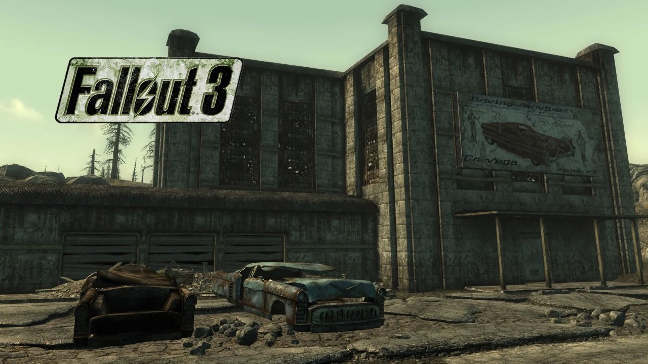 Fallout 3 - Car Dealership Location - (PC/XBOX/PS) - YouTube
