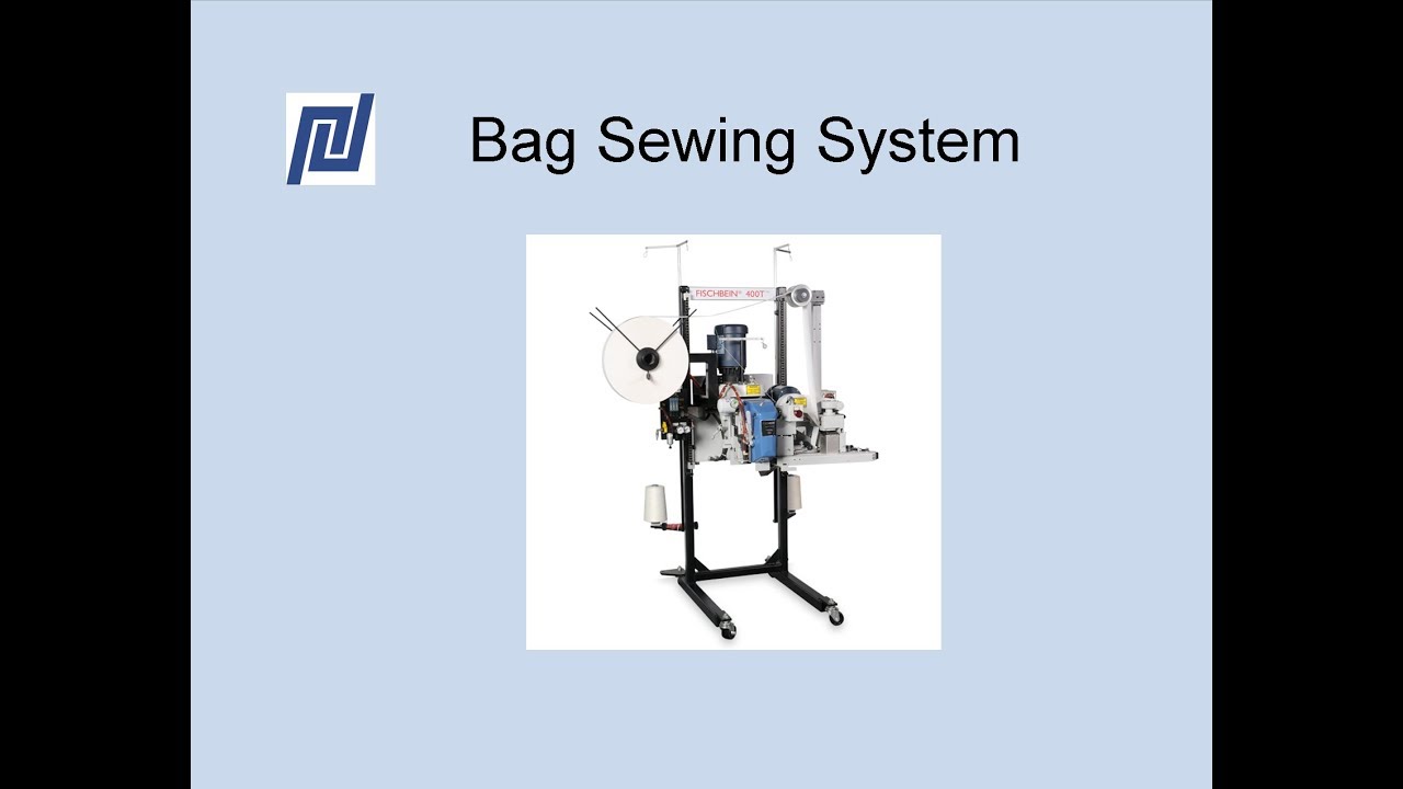 Bag Sewing System | Tape Stitch System | Fischbein Model 400T - YouTube