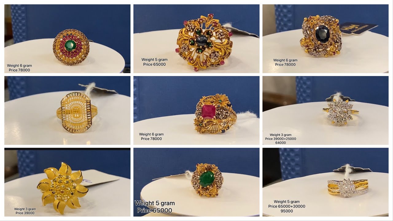 Turkish Design Gold Ring 2022|2 gram gold ring - YouTube