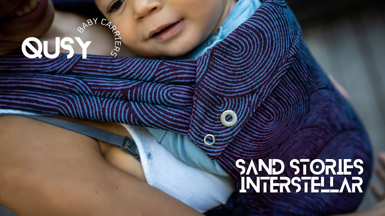 QUSY SAND STORIES INTERSTELLAR - adjustable ergonomic baby carrier ...