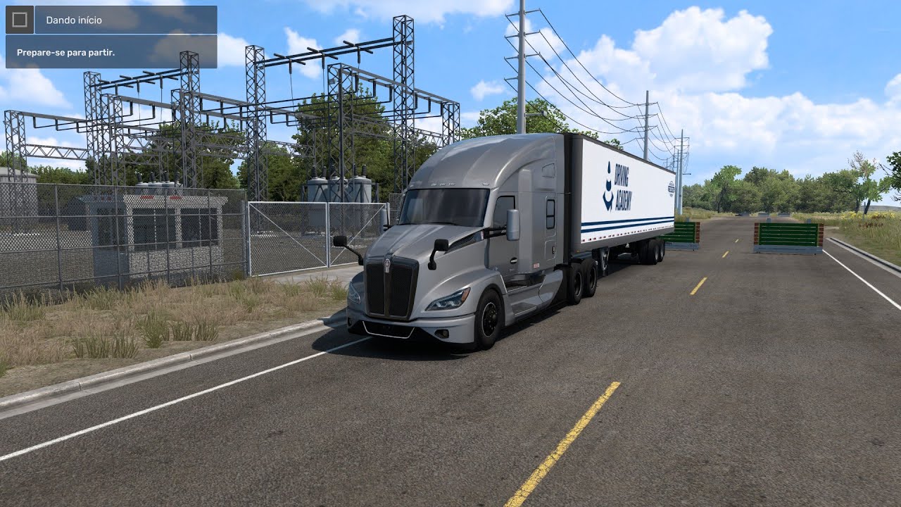 LIVE - ATS 1.52 - DRIVING ACADEMY 02 - YouTube