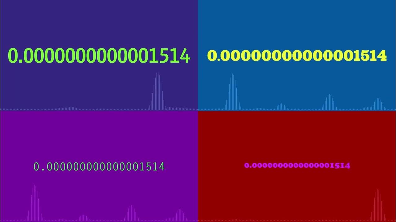 Number -0.000000000001 to 0.000000000001 4 split screen take2 - YouTube