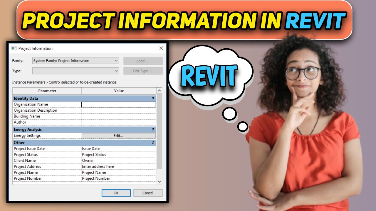 Project Information in Revit | BIM | Revit| - YouTube