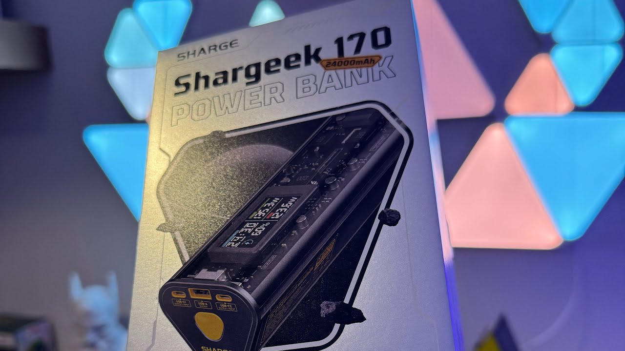 Unboxing limited edition shargeek 170 power bank - YouTube