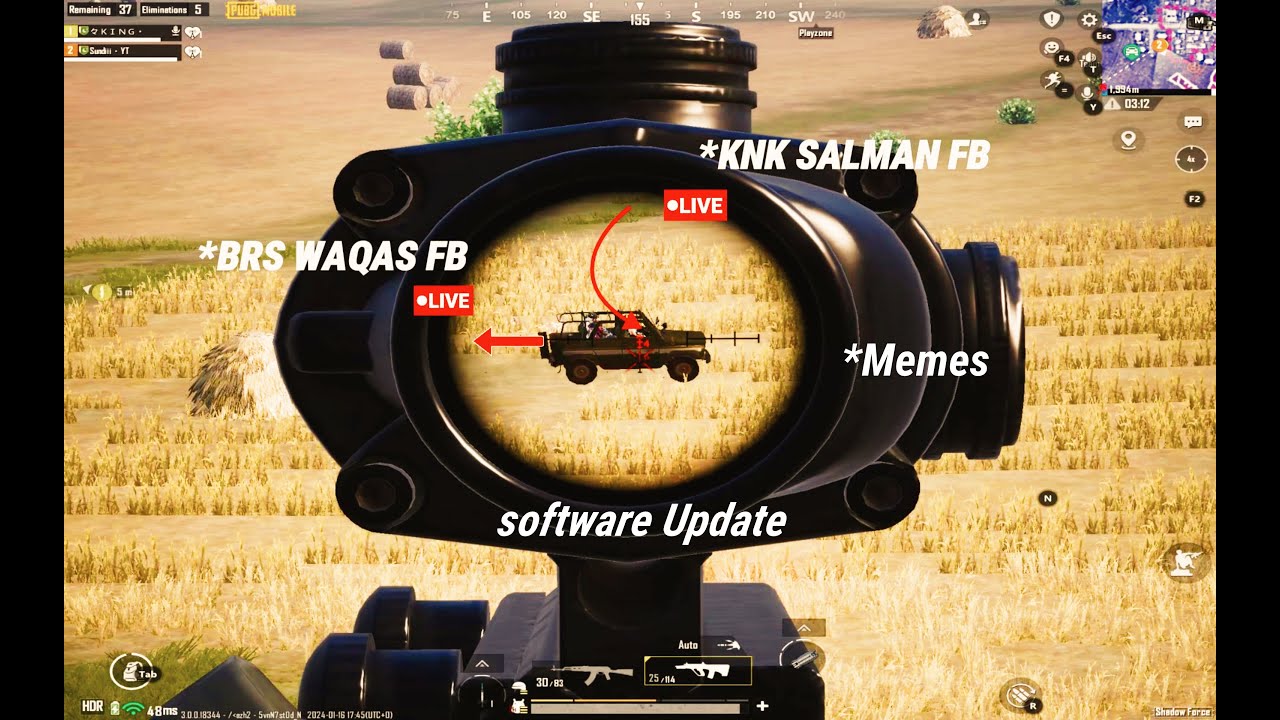 BRS Waqas & Knk Salman Software Update - Beast Ki Memes - PUBG Mobile Highlights 🔥 #1 - YouTube