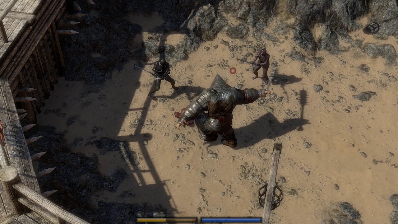 Exanima Ogre Battle in Pit Arena - YouTube