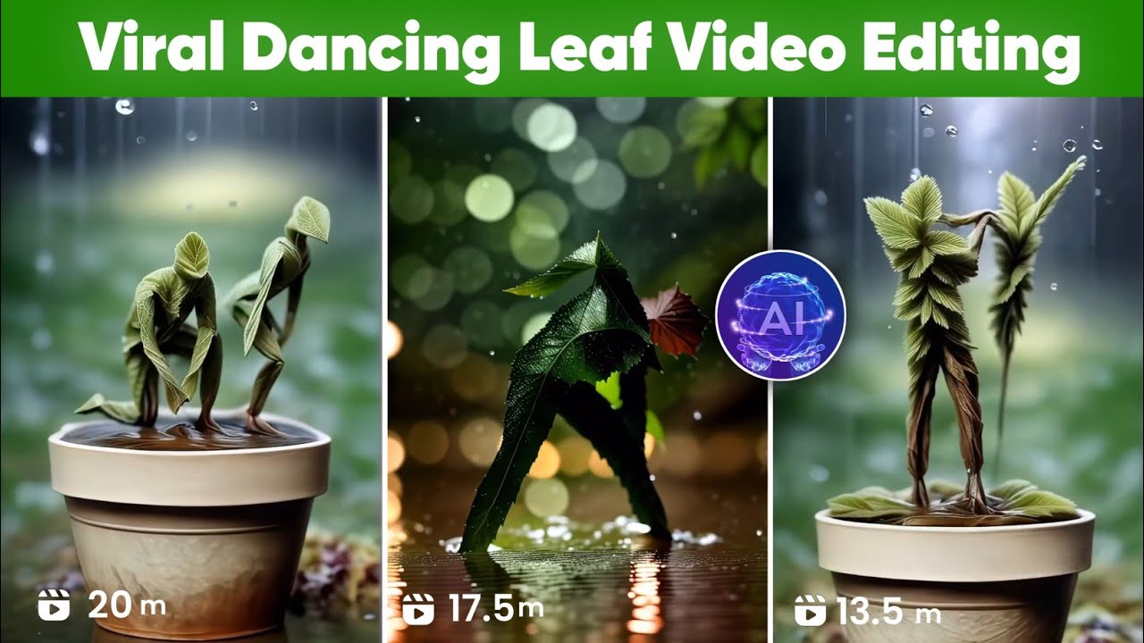 Trending Dancing Leaf Video Editing | Pattiya Dance Karne Wali Videos ...