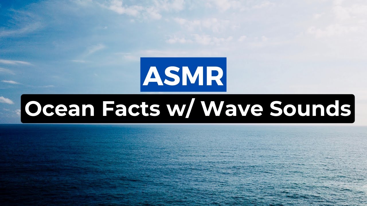 Ocean ASMR | Male Whispering, Soft Speaking, Wave Sounds. - YouTube