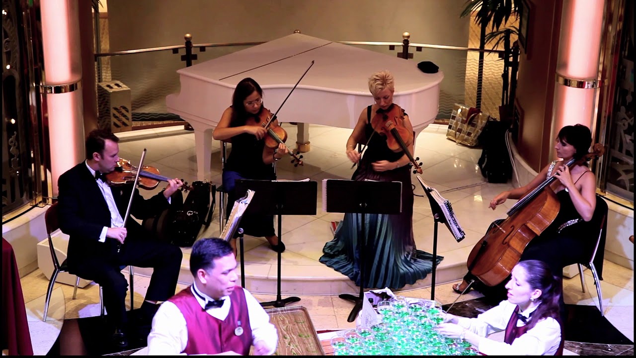 String Quartet 26 J. S. Bach Concerto for Two Violins 1st Movement on ...