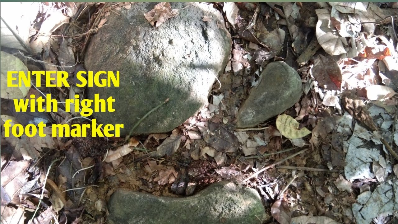 RIGHT FOOT MARKER with ENTER SIGN THTV - YouTube