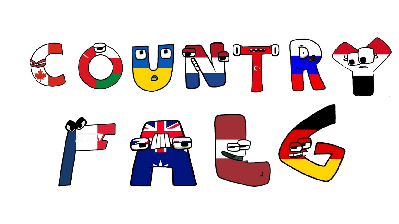 Alphabet Lore but Country Flag - YouTube