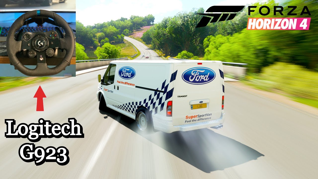 Drifting a Ford Transit VAN LOL - Forza Horizon 4 Gameplay - Logitech ...
