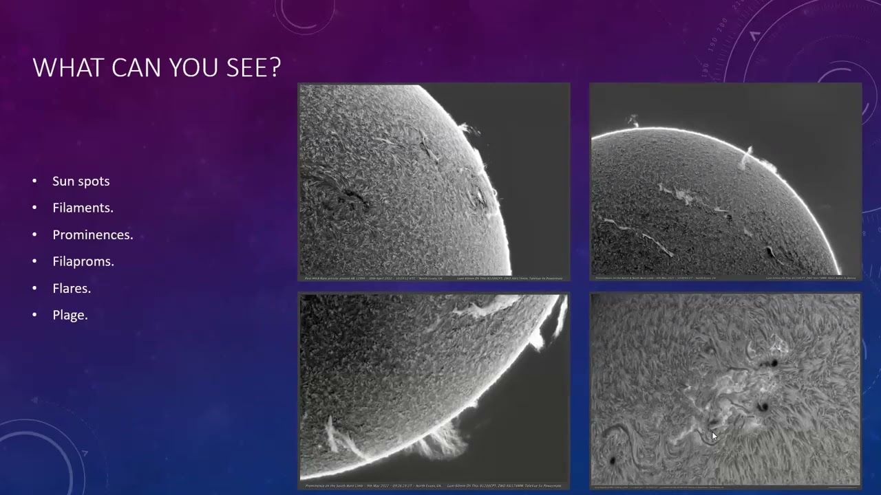 Solar Imaging - A Guide to Data Acquisition and Processing. - YouTube