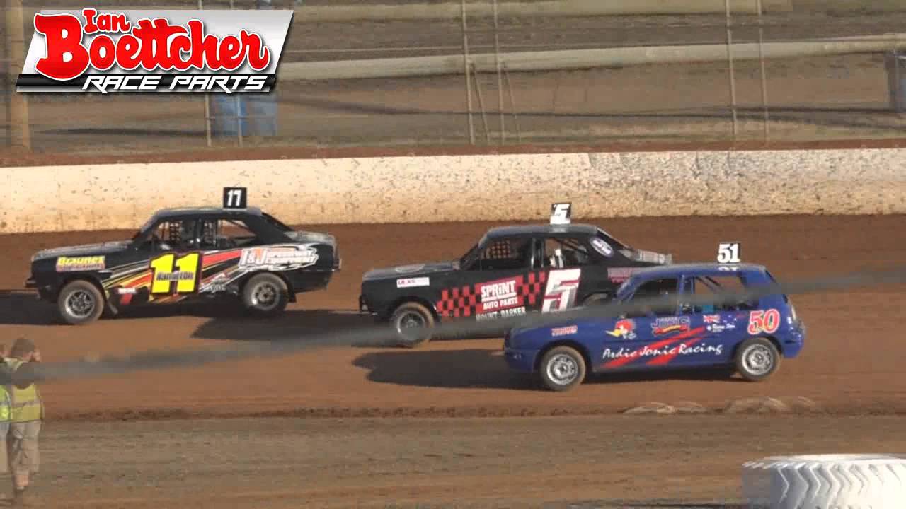 Junior Sedans - Australian Title - Heat 4 - Carrick Speedway - 08.01.16 ...