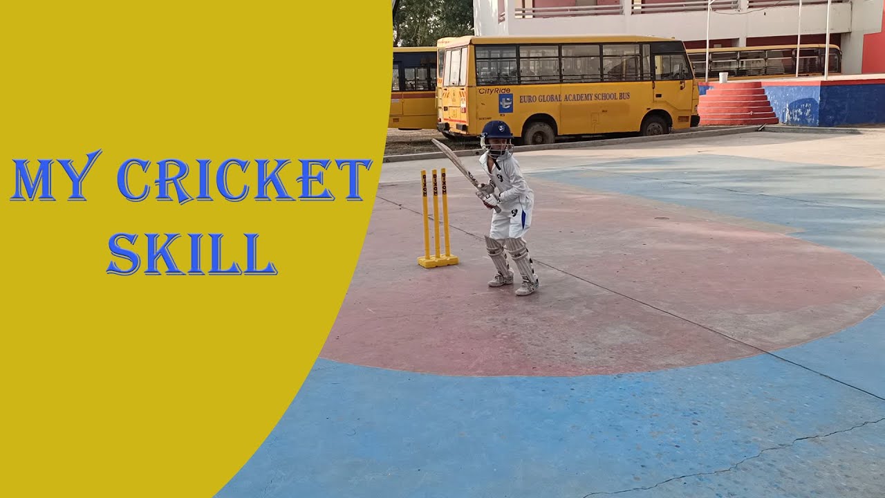 batting practice by prince | kids cricket practice | risingprince - YouTube