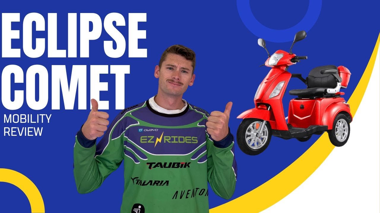 Eclipse Comet Mobility Scooter review - YouTube