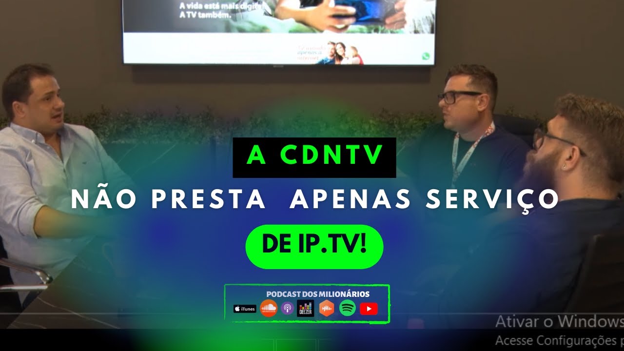 Quais serviços a CDNTV presta para o provedor de internet? - YouTube