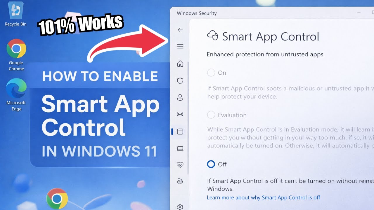 How To Enable / Turn on Smart App Control in Windows 11 ( Under 60 ...