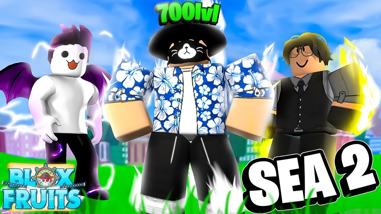 PRIMERO EN SEA 2!! BLOX FRUITS HARDCORE! - YouTube