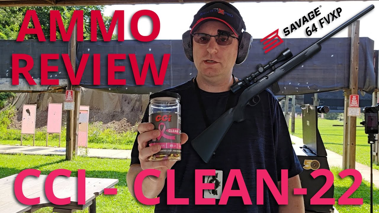 CCI - Clean-22 Poly-Coated Lead • Pink Round Nose, 40 GR, 22 LR, 1235 ...
