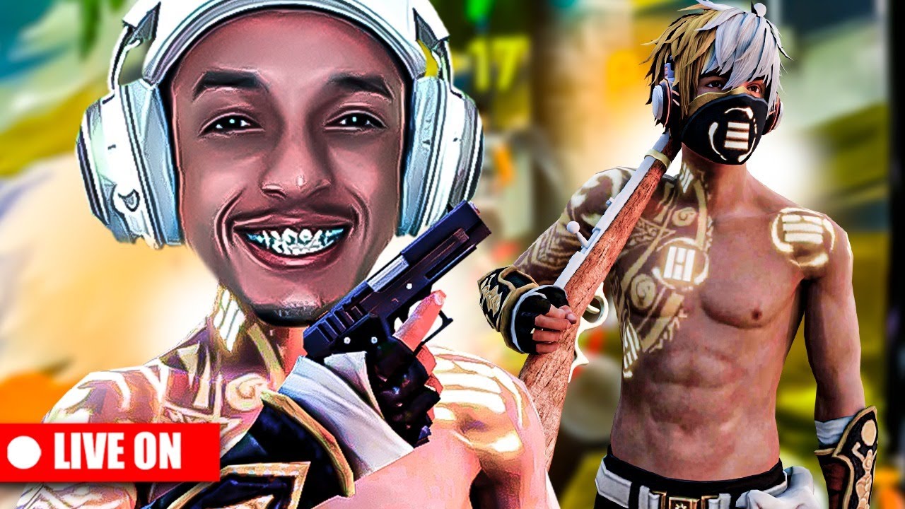 FREE FIRE AO VIVO🔥 SVD TA TOP RUSH DISPARADO BORA UP 🔥 FURY ON - YouTube
