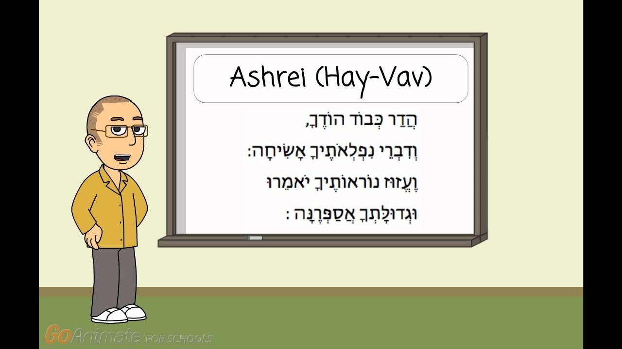 Let's Learn T'fillah - Ashrei - YouTube